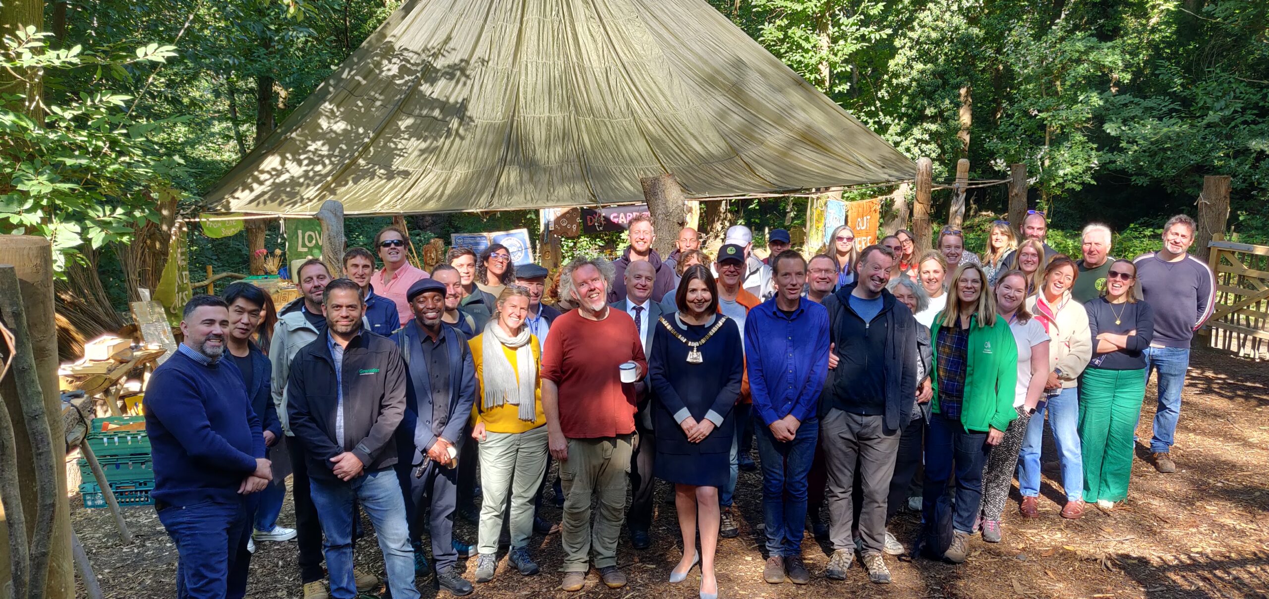 The Clearing Launch - Lesnes Abbey Woods